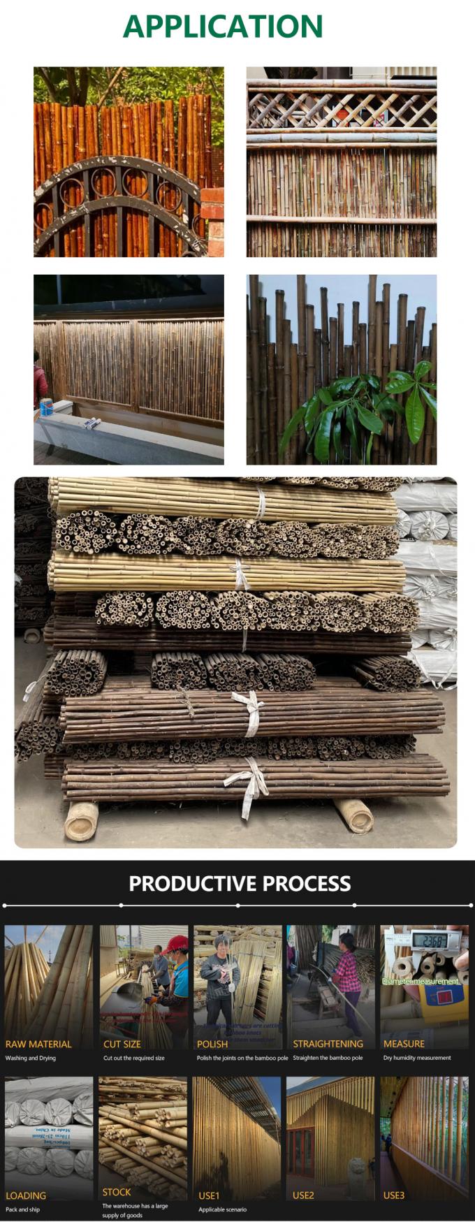 120cm Raw Bamboo Pole